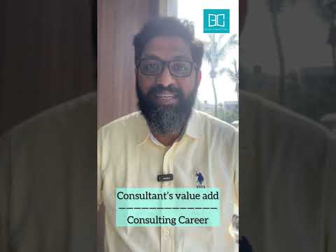 Consulting Career | Consultant's value add | 1 min wisdom by Ex-McKinsey