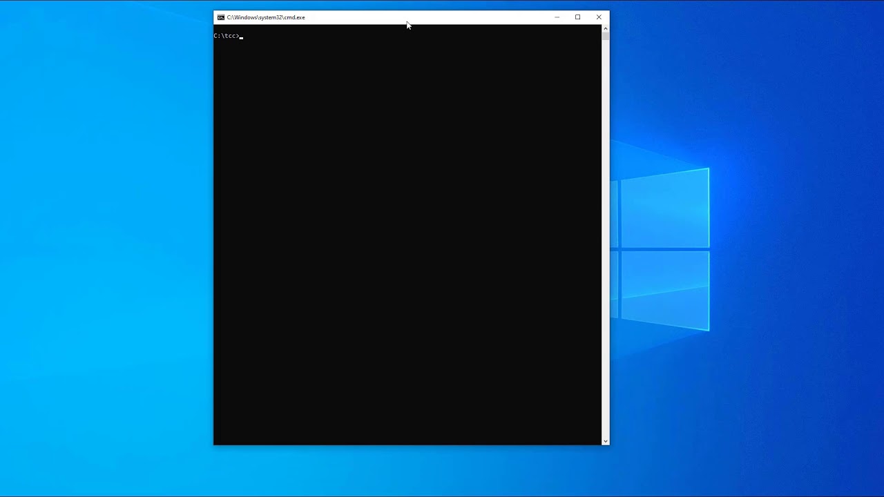 TCC - The Tiny C Compiler Installation and Usage on Windows