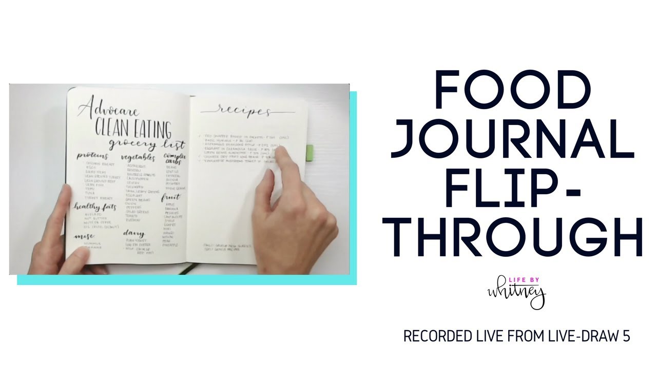 NEW Food Journal Flip-Through