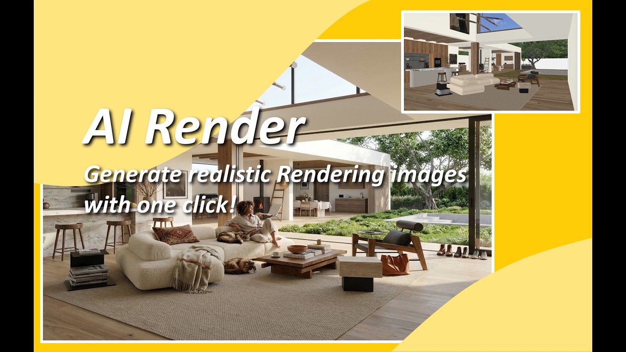 AI Render - Generate realistic rendering images with one click