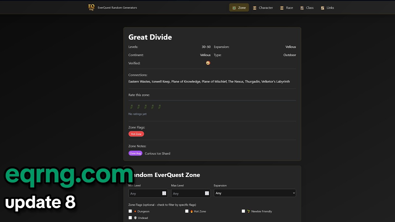 eqrng.com - update 8