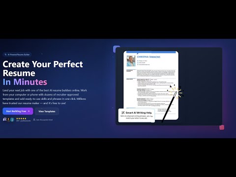 AI Powered Resume Builder System