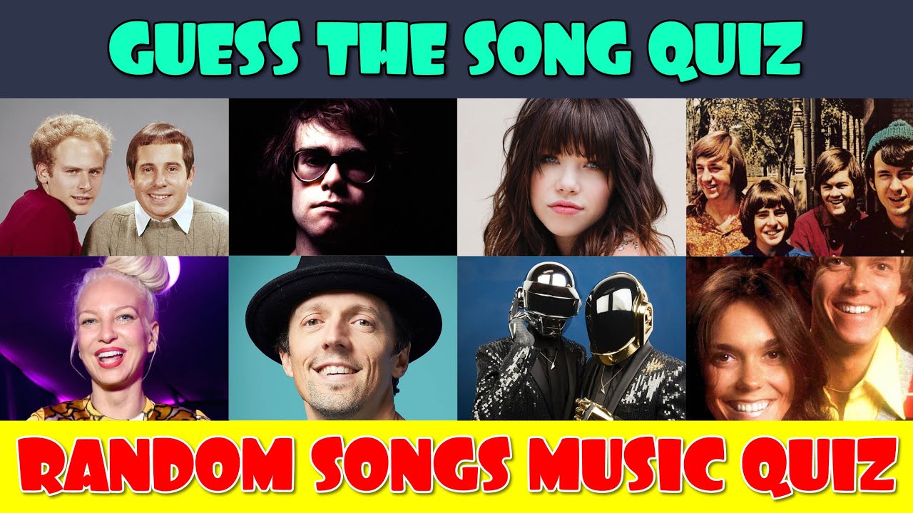 Guess the 30 Random Songs Music Quiz (Part 1)
