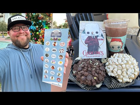Disney Springs | NEW Christmas Cookies At Gideon's & The Holiday Bar | Walt Disney World