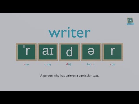 How to pronounce writer ?