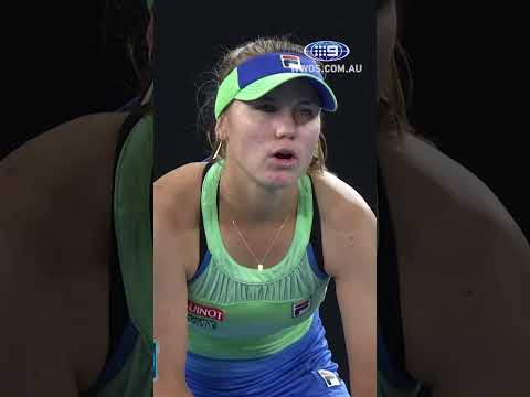When Kenin shocked the tennis world #shorts #AusOpen | Wide World of Sports