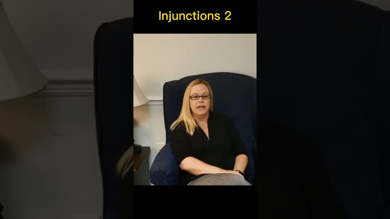 Injunctions - Consequences of having an injunction entered against you #shorts