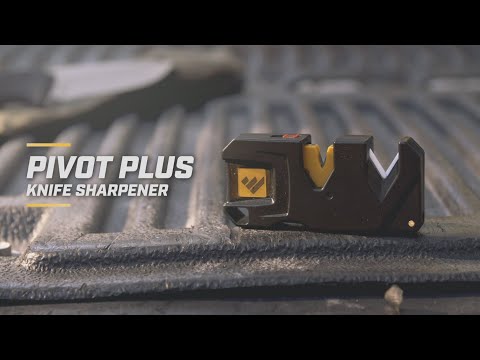 Work Sharp WSEDCPVP-I Pivot Plus Knife Sharpener with Pivot-Response and Convex-Carbide
