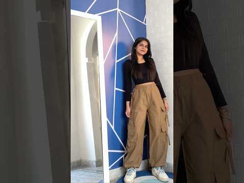 Cargo pants from meesho #shortsvideo #meeshohaul