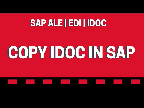 SAP ALE EDI IDOC | How to Copy SAP Idoc( step by step guide 2022)