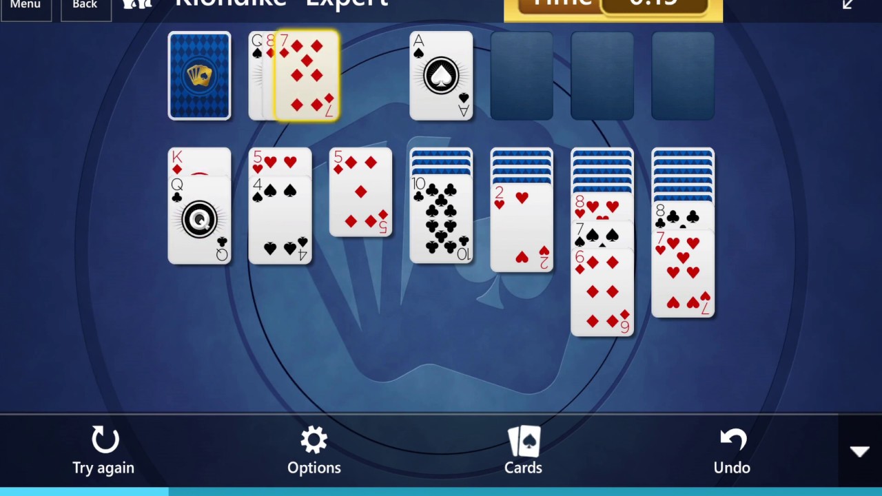 Microsoft Solitaire Collection: Klondike - Expert - April 2, 2019