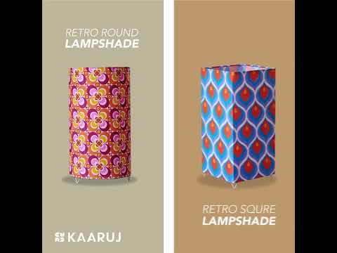 Retro Lampshades by Kaaruj || Light Up Your Nostalgia