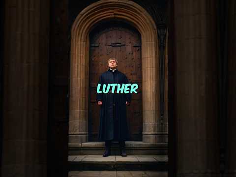 Luther’s Shocking Move in 1517 ?! #29 #history #knowledge #ancient #youtuber
