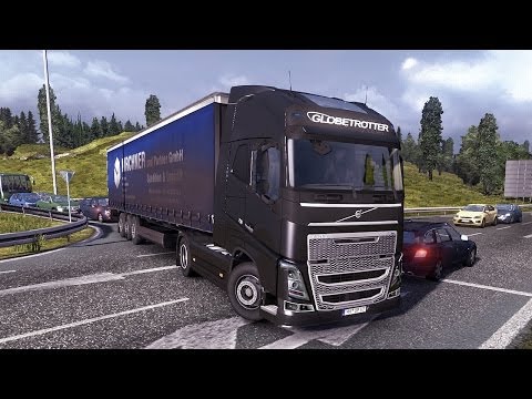 Euro Truck Simulator 2 Patch 1.7.0 - The New Volvo FH16 750 Transporting Flour Part 1