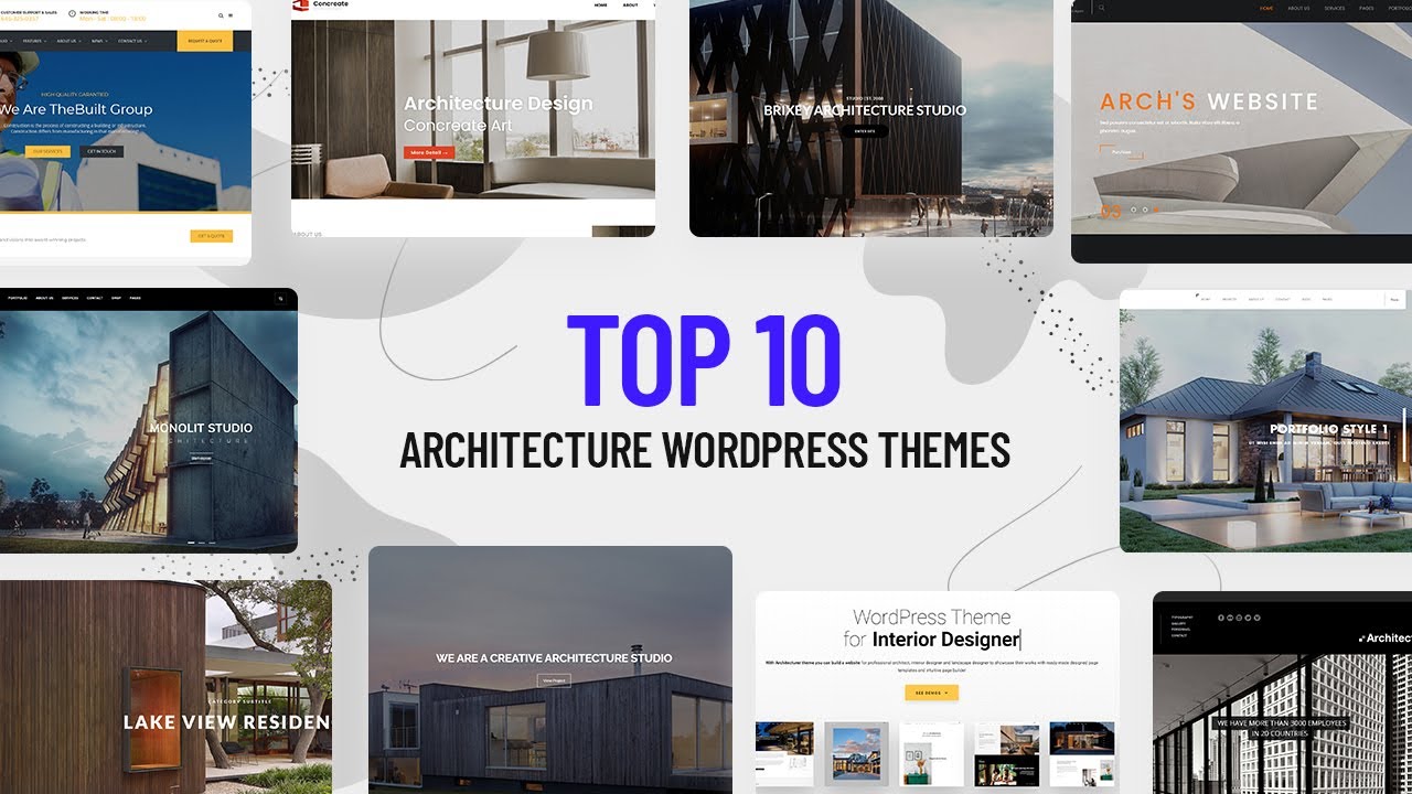 Best Architecture WordPress Themes 2021