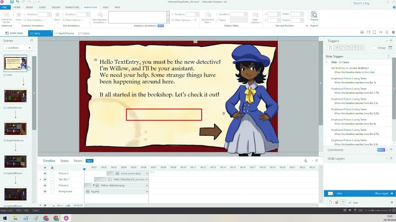 Planning and Managing Complex and Interactive eLearning Projects in Articulate Storyline 360 App
