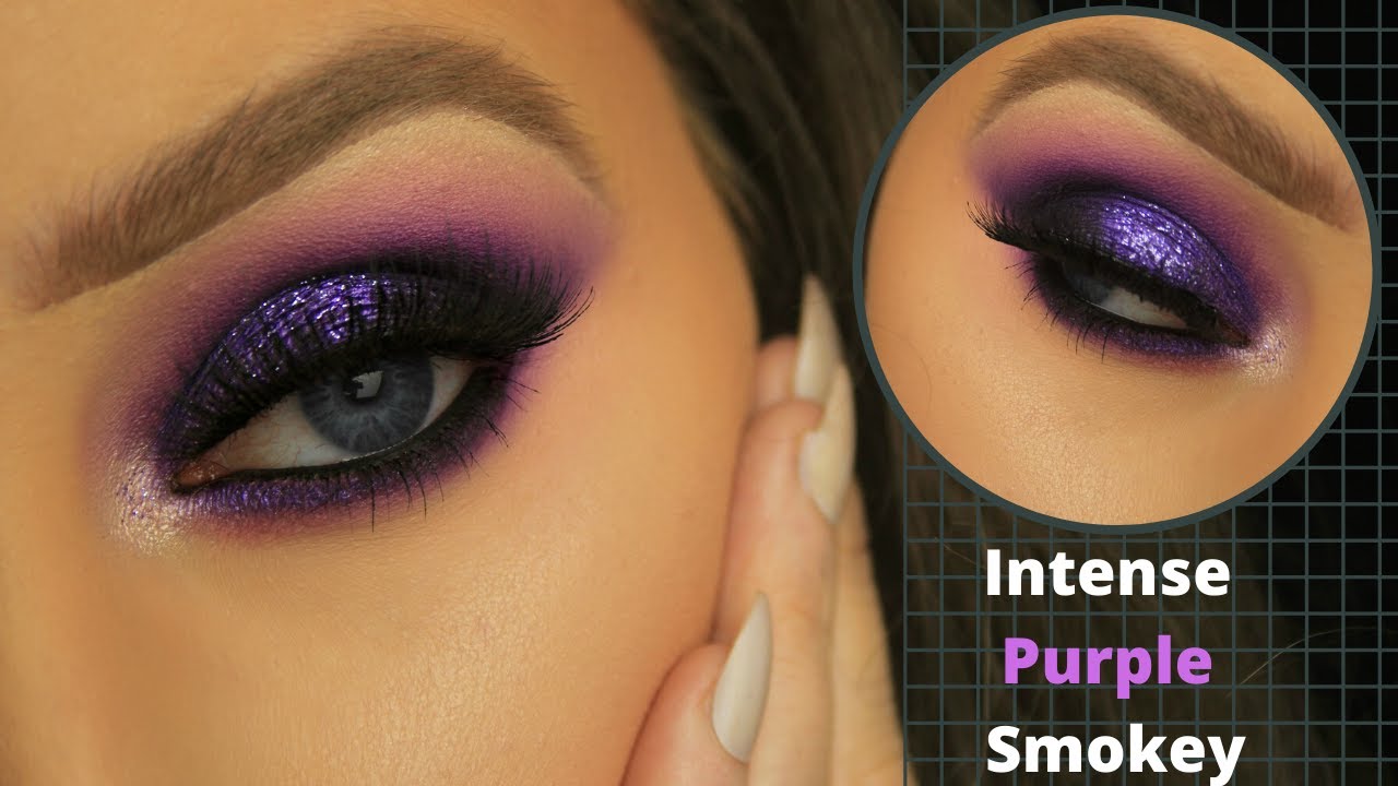 PURPLE SMOKEY EYE TUTORIAL | EIMEAR MCELHERON
