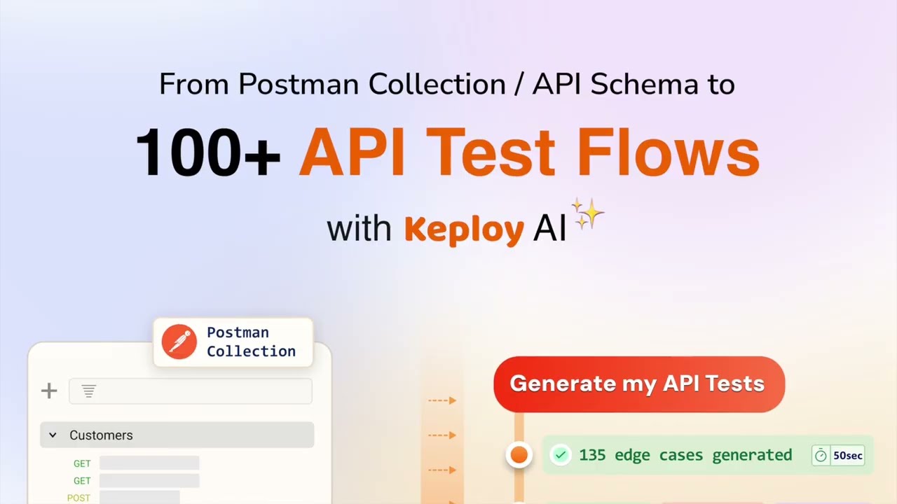 AI Powered API Testing in 60 Seconds: Keploy Generates 100+ API Test Flows & Catches Bugs | LIVE ⚡️