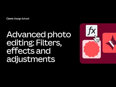 Advanced photo editing with re-editable filters, effects and adjustments