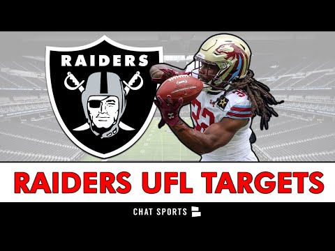 Las Vegas Raiders Signing An UFL Player? Top UFL Targets For Pete Carroll