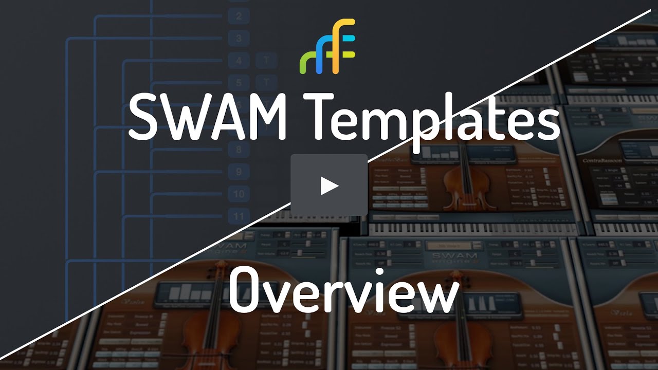 SWAM Orchestral Template - Overview