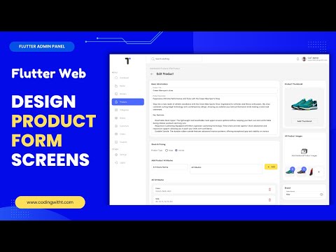 Flutter E-Commerce Admin Panel: How to Create a Product Form in Flutter