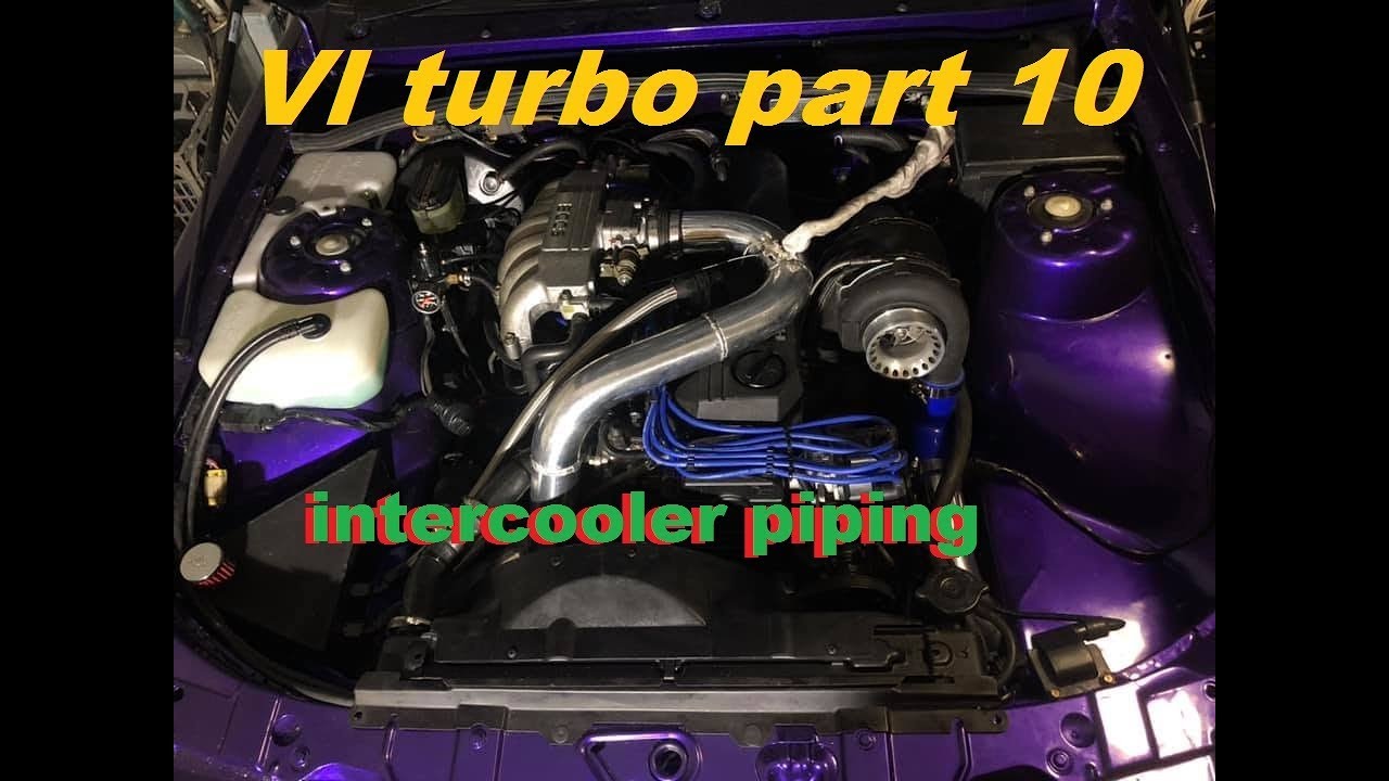 Vl turbo update part 10 intercooler piping + first start up