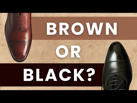 Brown vs Black Shoes: Essential Dress Shoe Rules You NEED To Know
