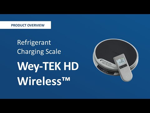 Wey-TEK HD Wireless Refrigerant Charging Scale by INFICON