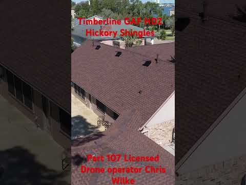 GAF Timberline Hdz Hickory Laminated Architectural Roof Shingles
