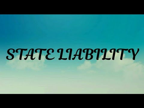 State Liability (Art 299-300 of the Indian Constitution)
