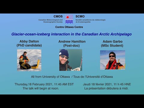Glacier-ocean-iceberg interaction in the Canadian Arctic Archipelago - Dalton, Hamilton, Garbo