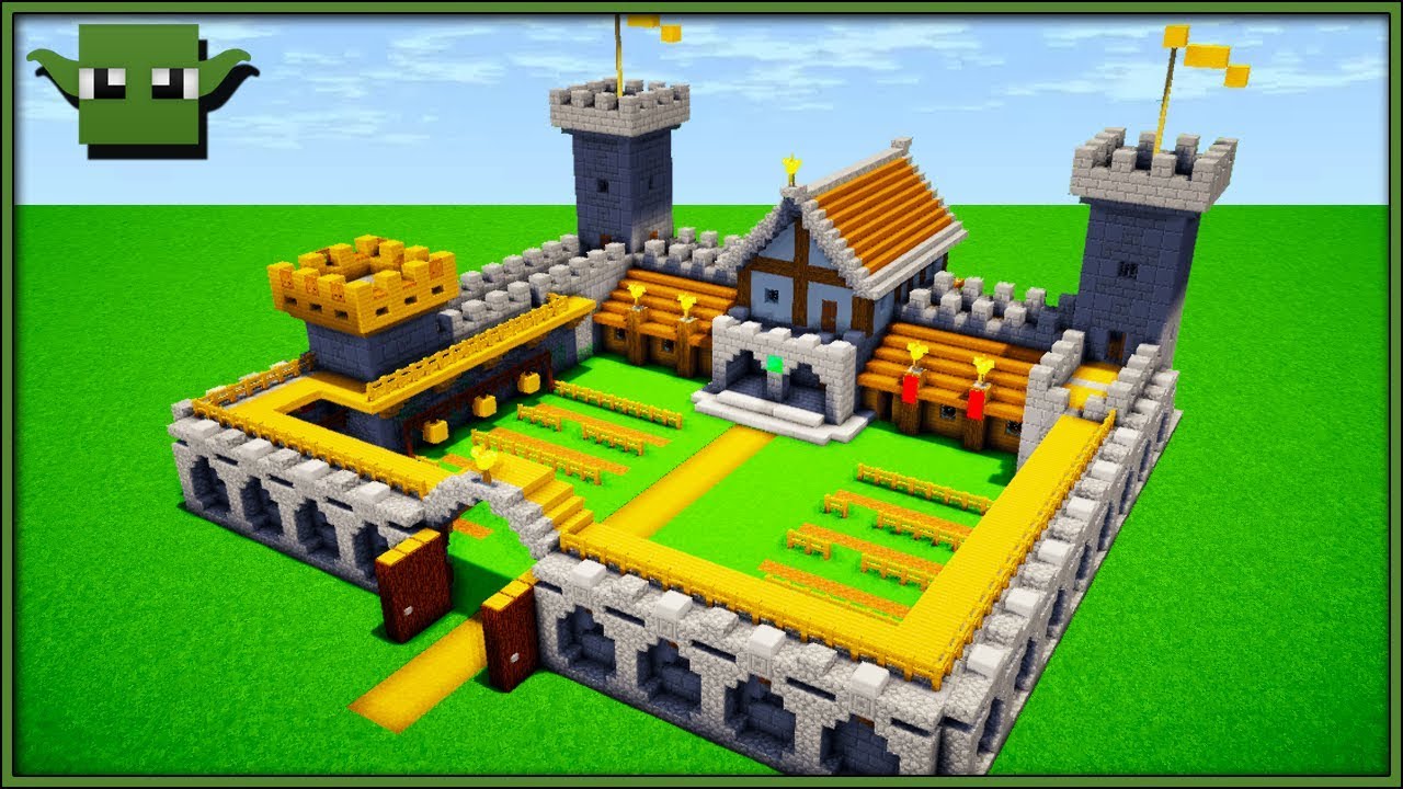 Minecraft Fortified Archery Range Tutorial (EASY 5X5 BUILDING SYSTEM ...