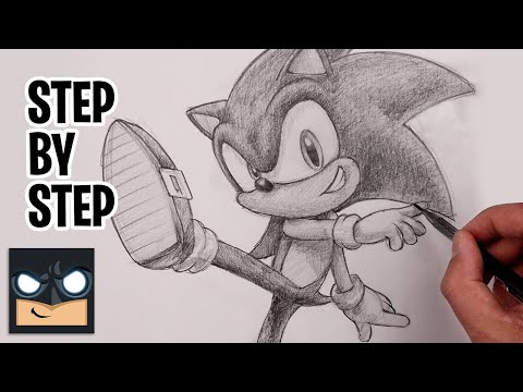 How To Draw Sonic the Hedgehog for Beginners