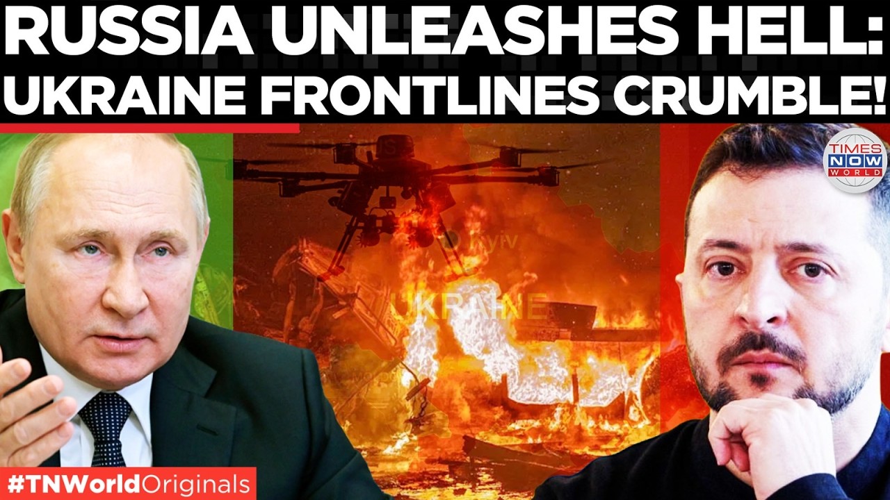 RUSSIA POUNDS UKRAINE: Putin Unleashes Massive Drone and Missile Strikes in Ukraine | US-Iran War