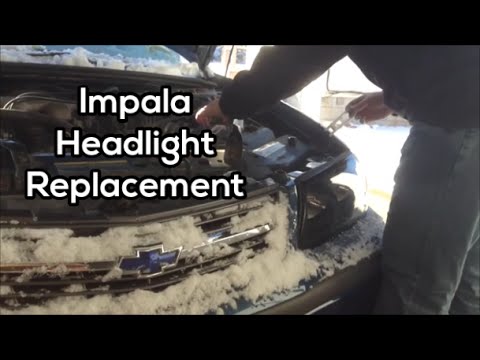 How To Change, Install, Adjust Headlights 2000-2005 Chevrolet Impala