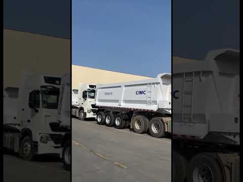 CIMC End 40 Ton Dump Semi Trailer for Sale Near Me
