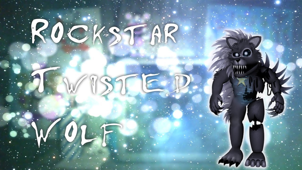 [FNAF | Speed Edit] Making Rockstar Twisted Wolf