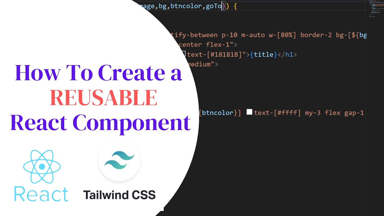HOW TO Create Clean and Reusable React Components | #reactjs