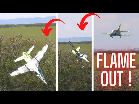 Jet turbine engine flameout at worst moment causes crash ...
