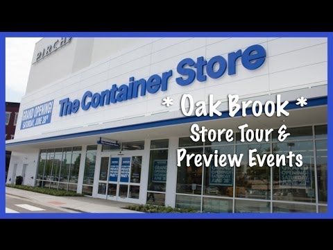The Container Store, Oak Brook: Store Tour & Preview Events