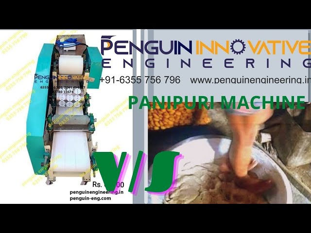 Pani Puri Making Machine - Compact Panipuri Making Machine Manufacturer ...