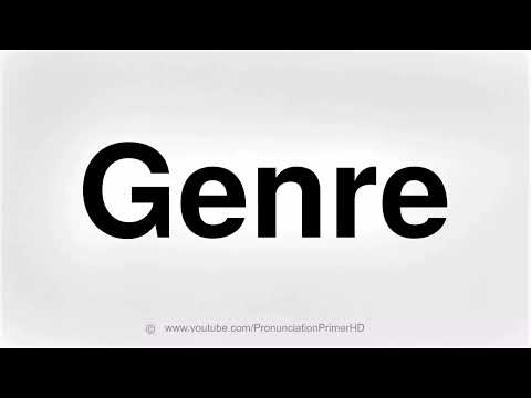 HOW TO PRONOUNCE GENRE