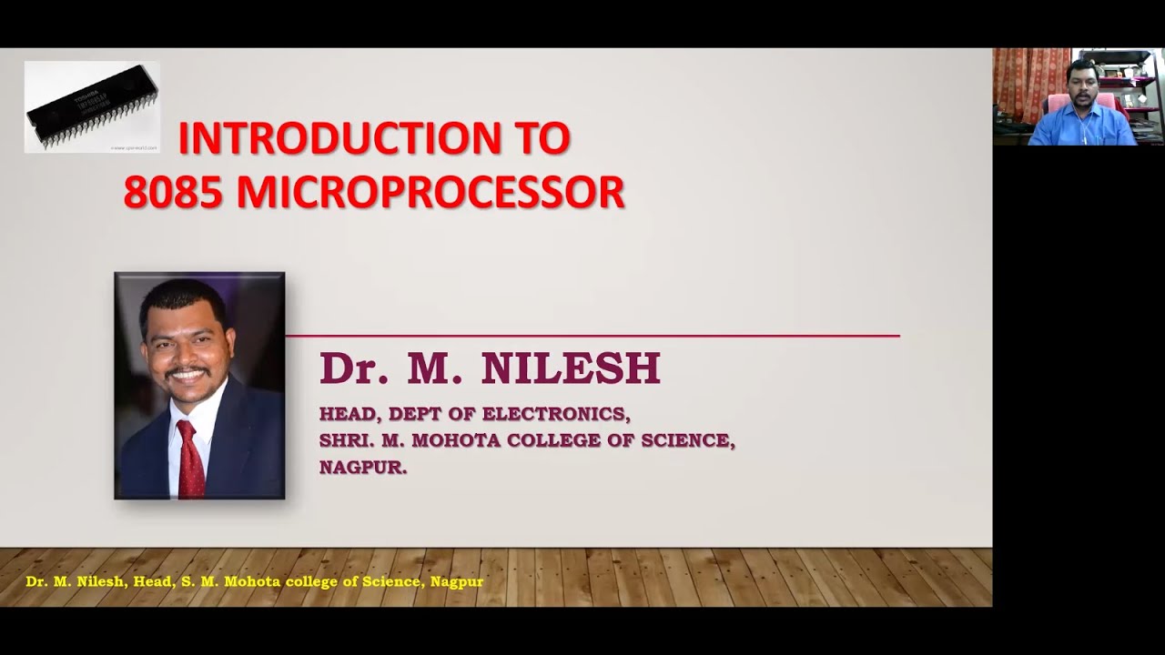 Lecture 2 Introduction to Microprocessor 8085