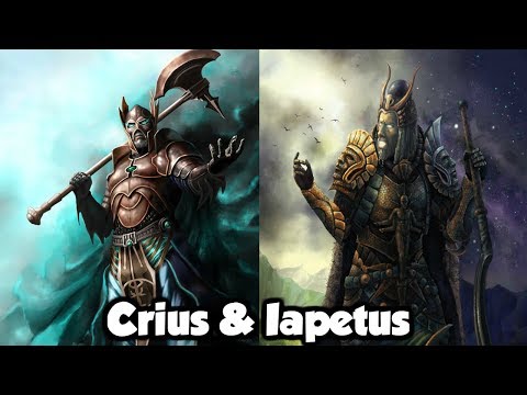 Crius: The Titan of Constellations & Iapetus: The Titan Of The Mortal Life Span - (Greek Mythology)