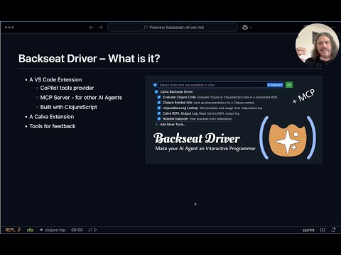 Let CoPilot extend VS Code with Backseat Driver and Joyride