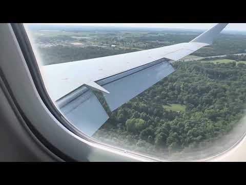 Landing in Dayton Ohio ( American Airlines CRJ-900 )