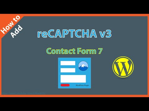 How to Add reCAPTCHA v3 in Contact Form 7
