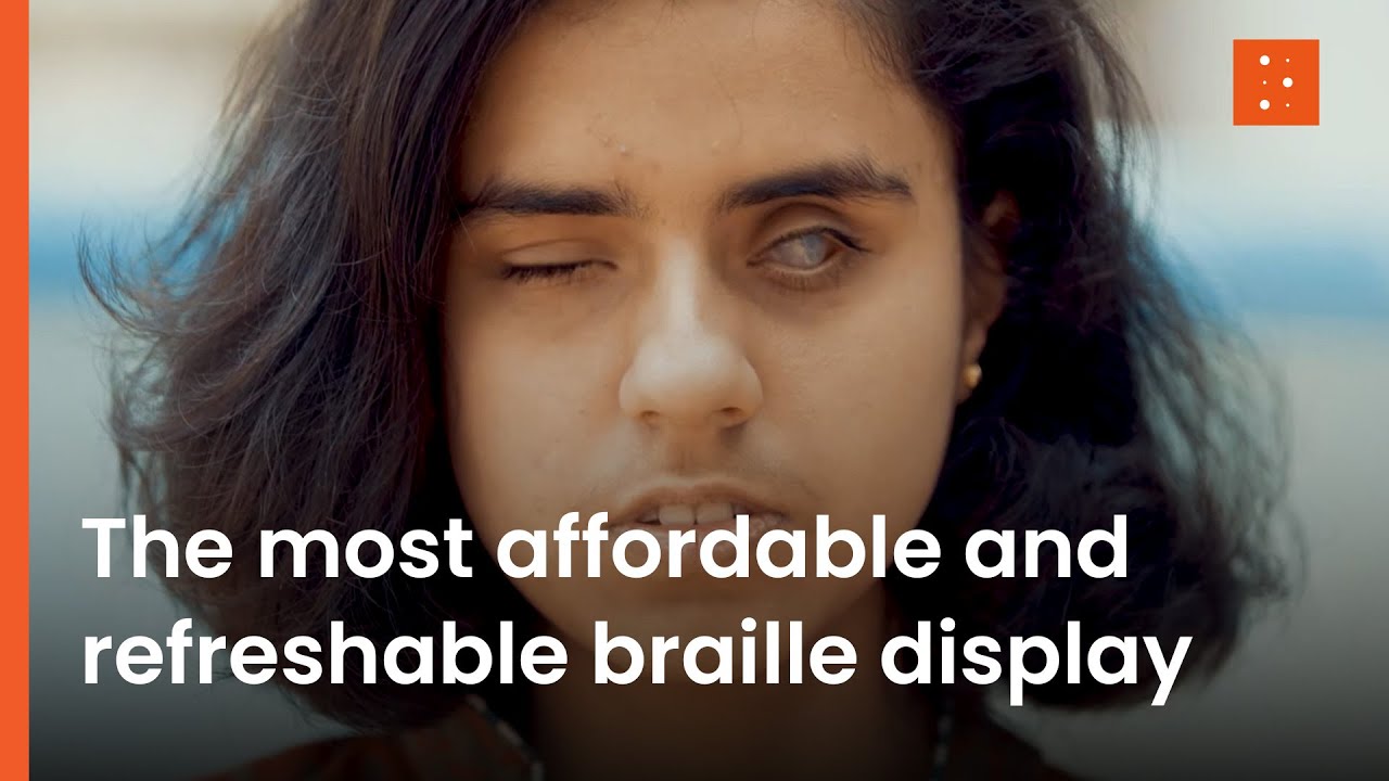 Dot Mini: the most affordable and refreshable braille display.