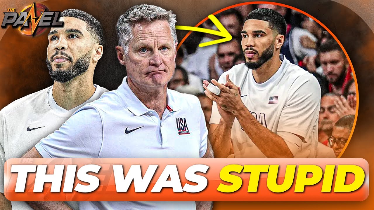 The Panel Gets HEATED Over Jayson Tatum's Benching